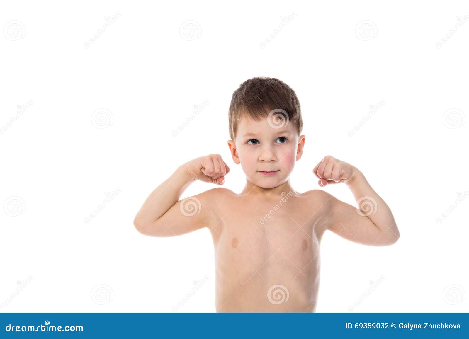Little Kid With Muscles