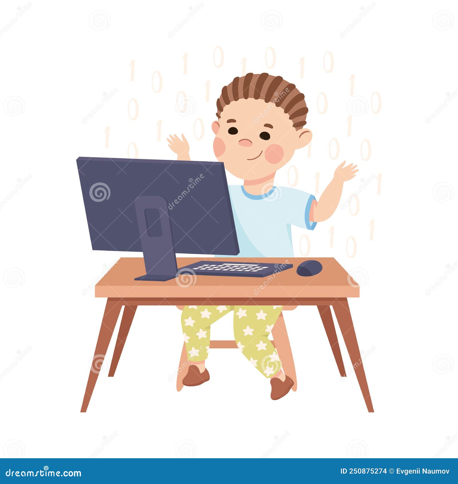 Programming And Engineering Development Tiny Girl Programmer Or Developer Create Code