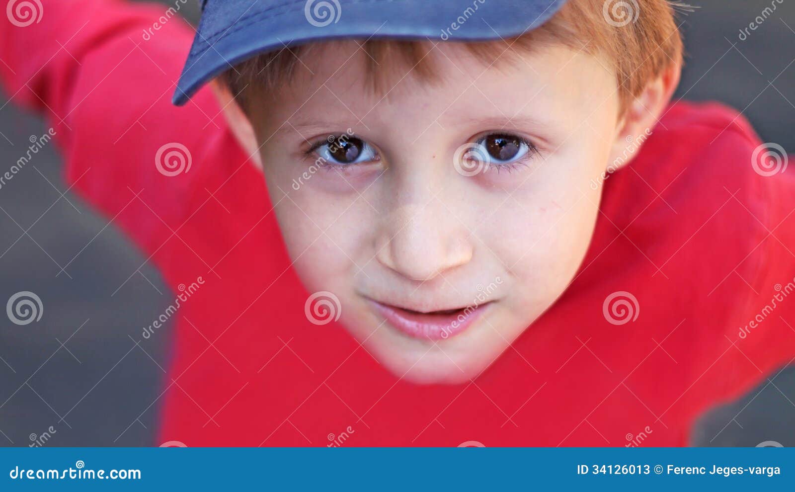 Little boy smiling stock image. Image of adorable, happy - 34126013