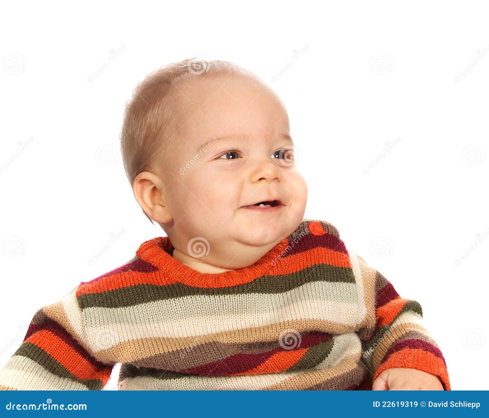 Little Boy Smiling with Single Tooth Stock Image - Image of small, baby ...