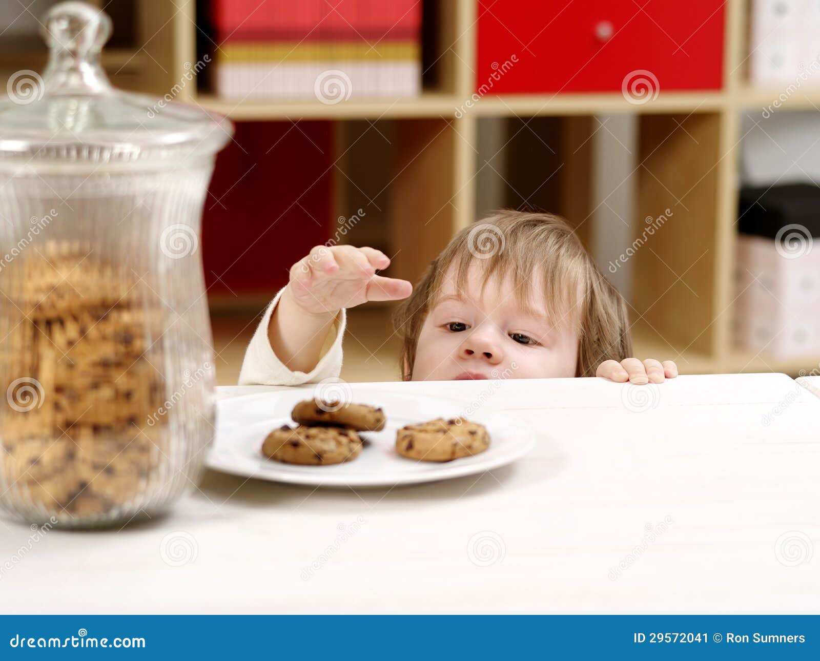 Little Boy Stealing Cookies Stock Image - Image of child, house: 29572041