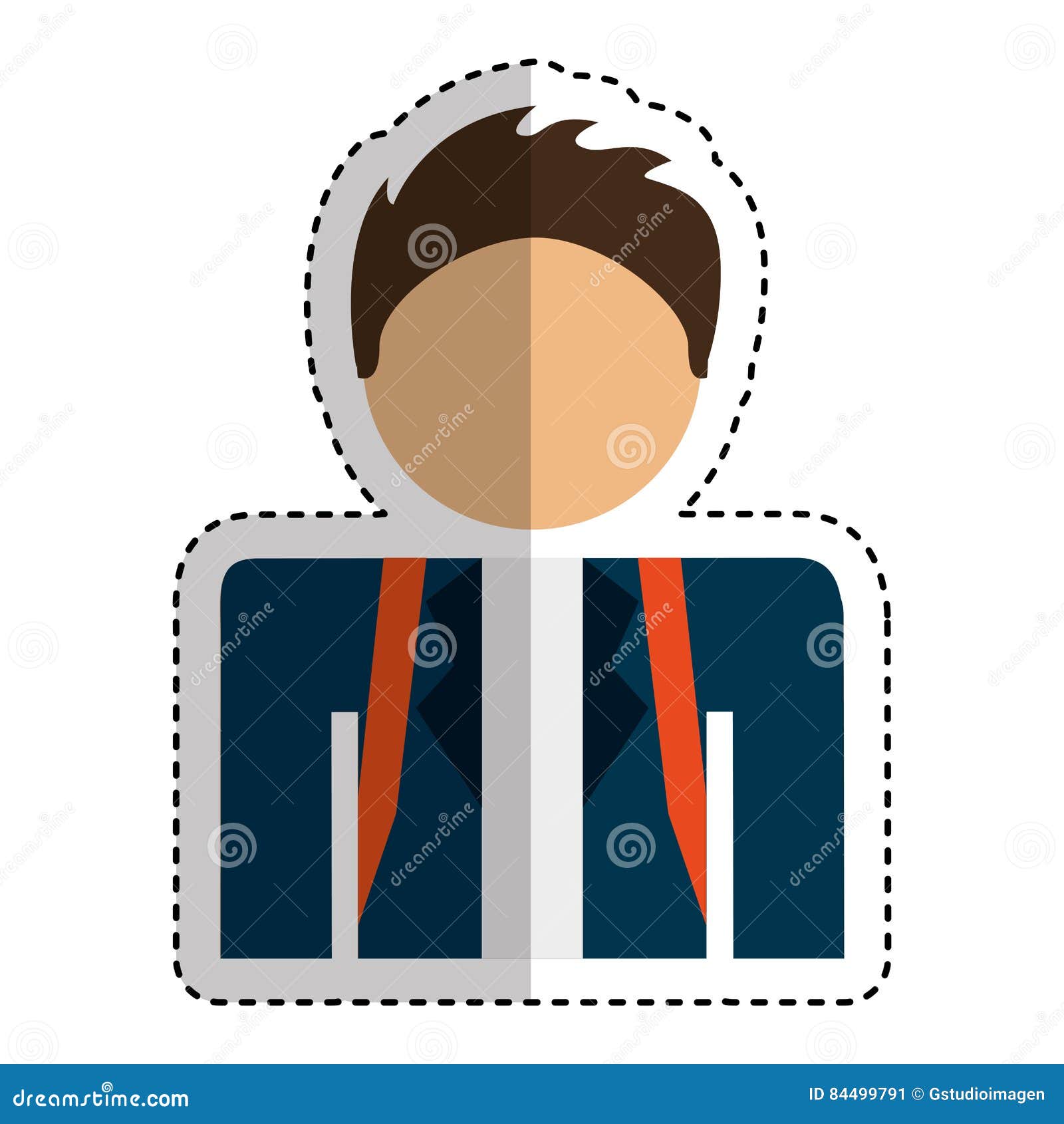 Little boy student avatar stock illustration. Illustration of school ...