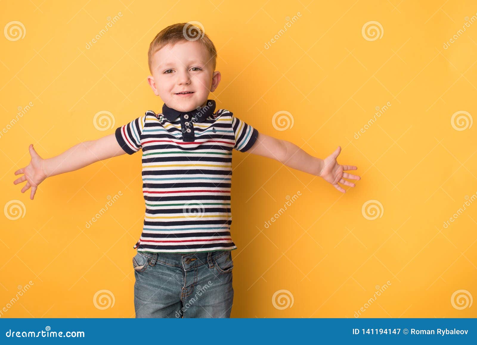 Little boy in the studio stock image. Image of emotion - 141194147