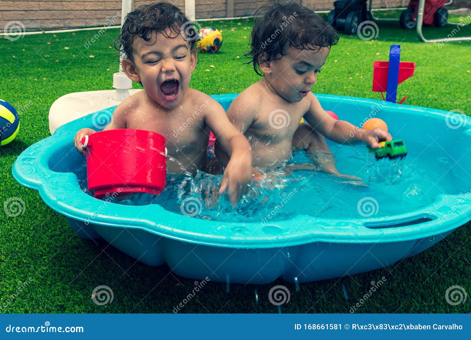 Little Boy in Swimming Pool Stock Image - Image of smiling, people ...