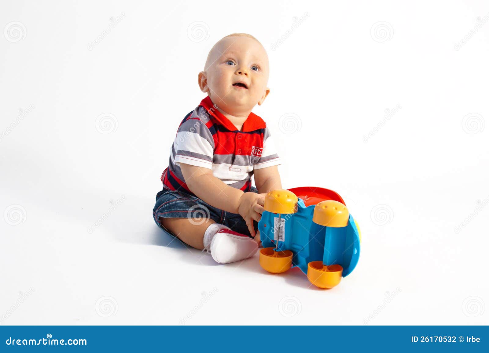 Little boy and toy stock photo. Image of smile, relaxation - 26170532