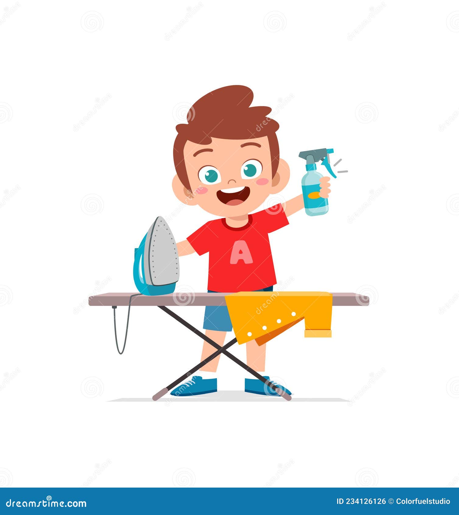 Boy Cartoon Doing Task Photos - Free & Royalty-Free Stock Photos from ...