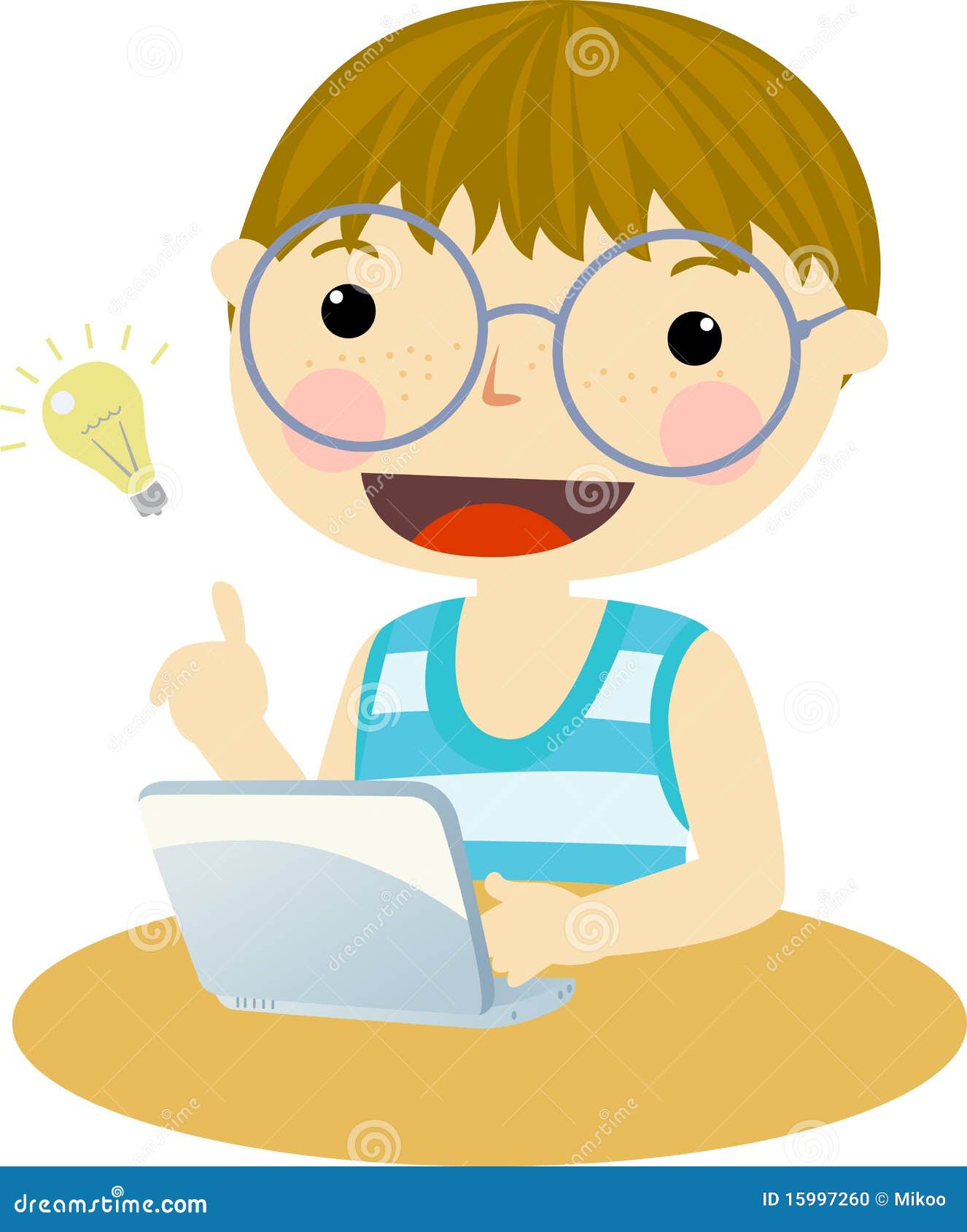 Computer Cute Person Stock Illustrations – 12,297 Computer Cute Person ...