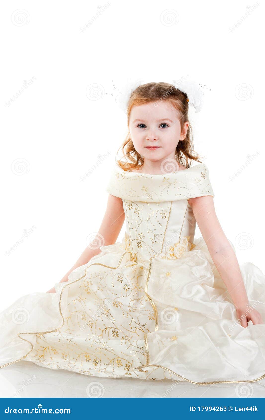 Little bride stock image. Image of beautiful, child, color - 17994263
