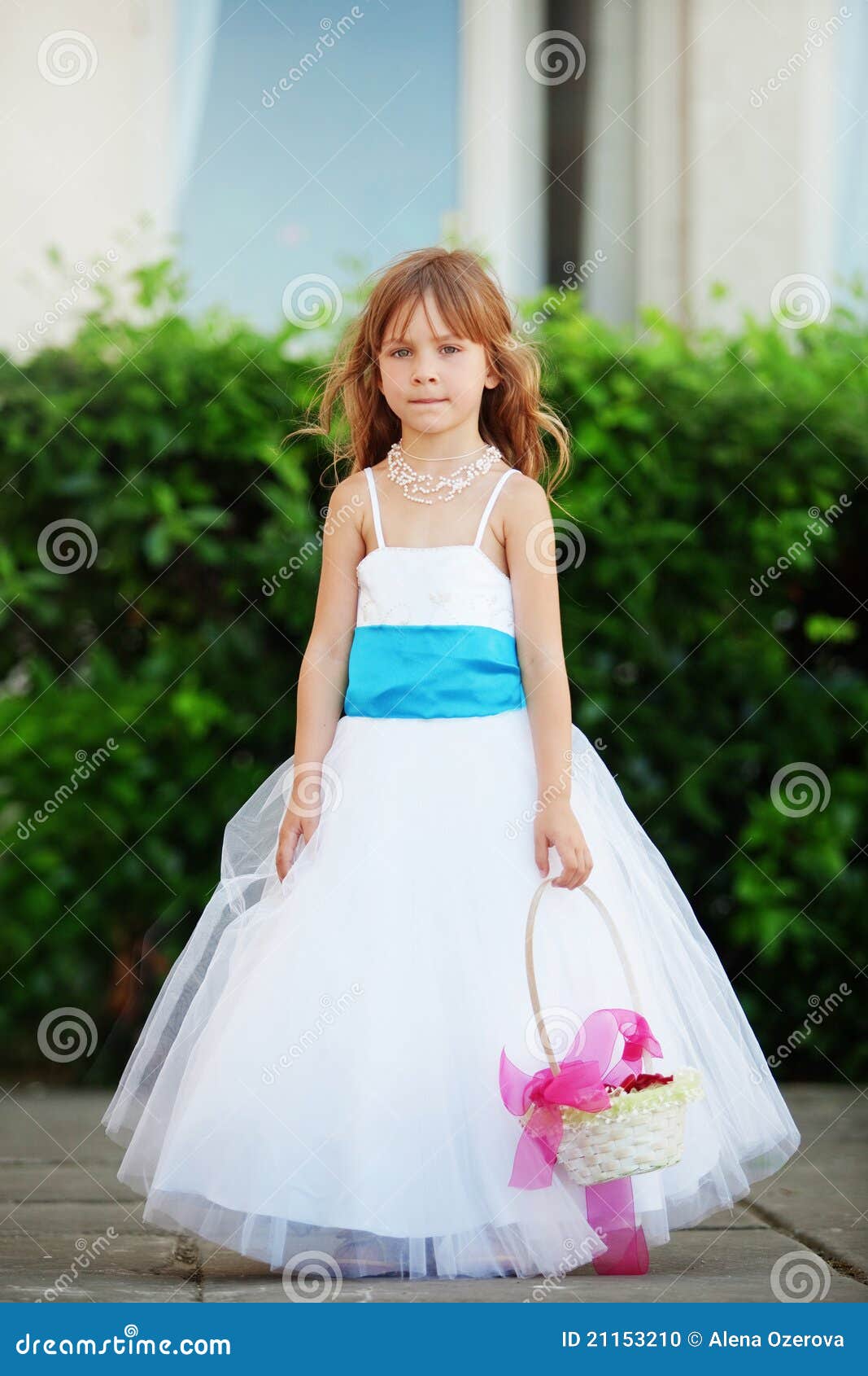 Little bridesmaid stock photo. Image of daytime, spring - 21153210
