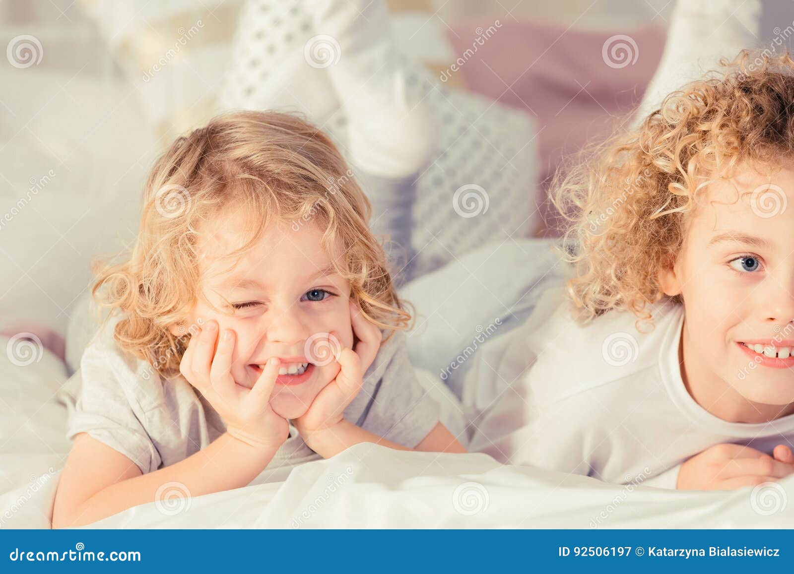 Little brothers smiling stock image. Image of care, love - 92506197