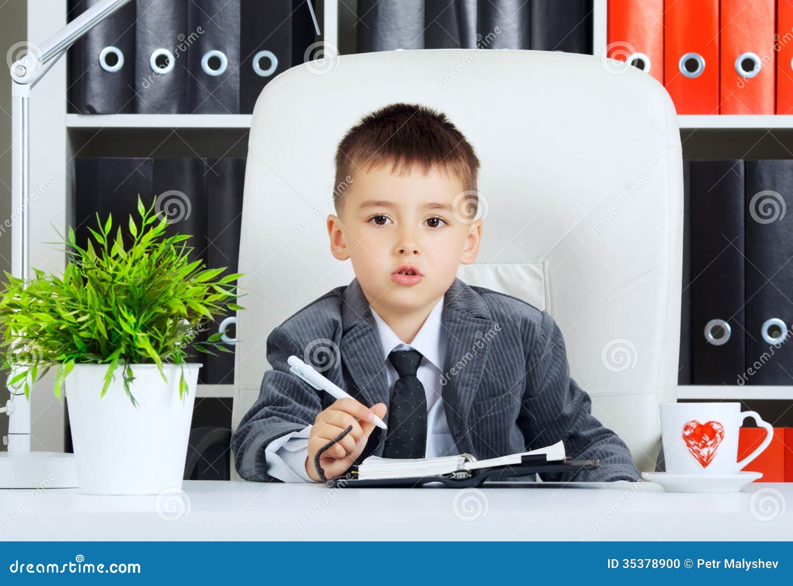 Little Businessman stock photo. Image of horizontal, boss - 35378900