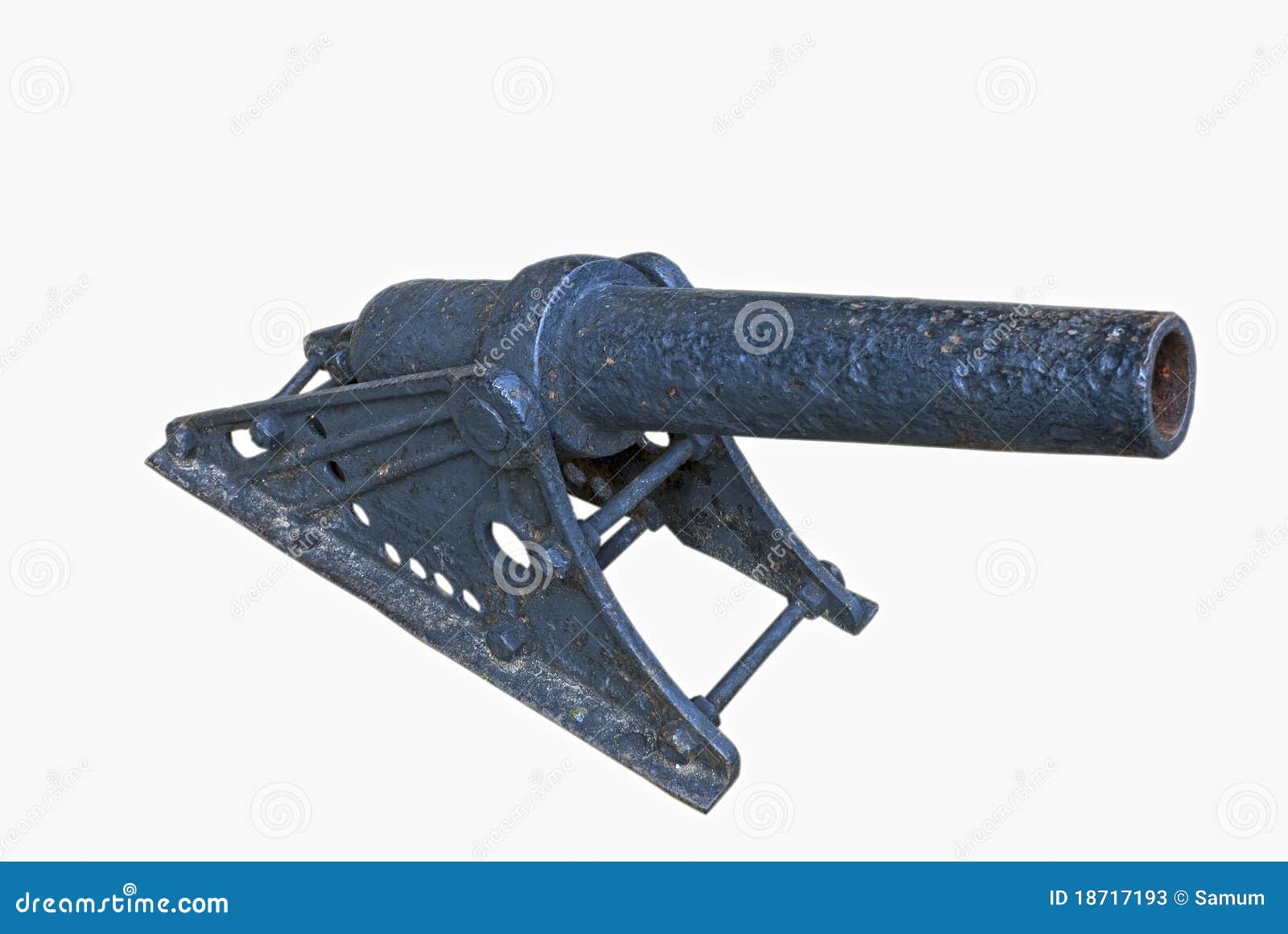 Little Cannon, Began 20 Centuries Stock Image - Image of power, iron ...