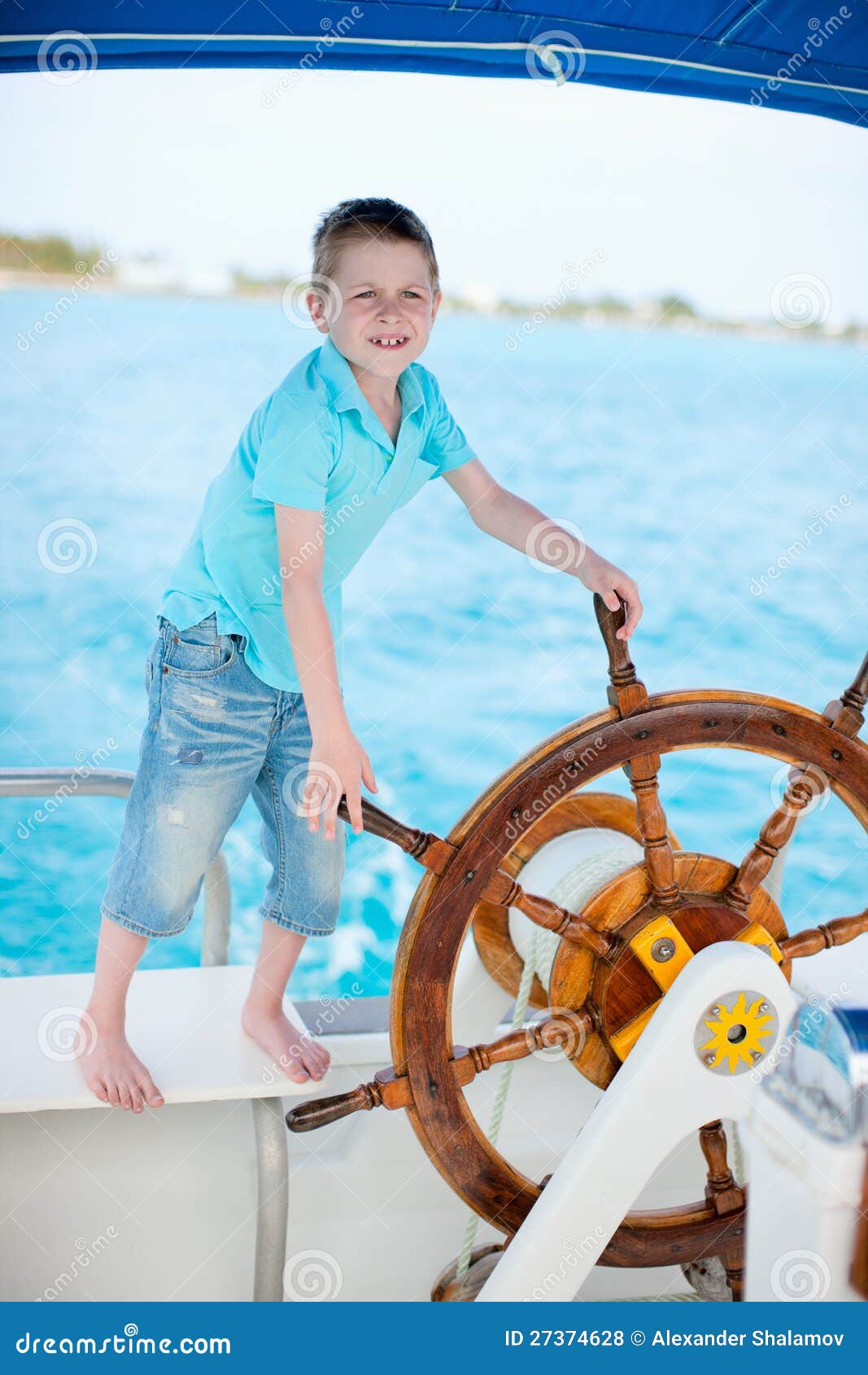 Little captain stock photo. Image of sailor, child, vessel - 27374628