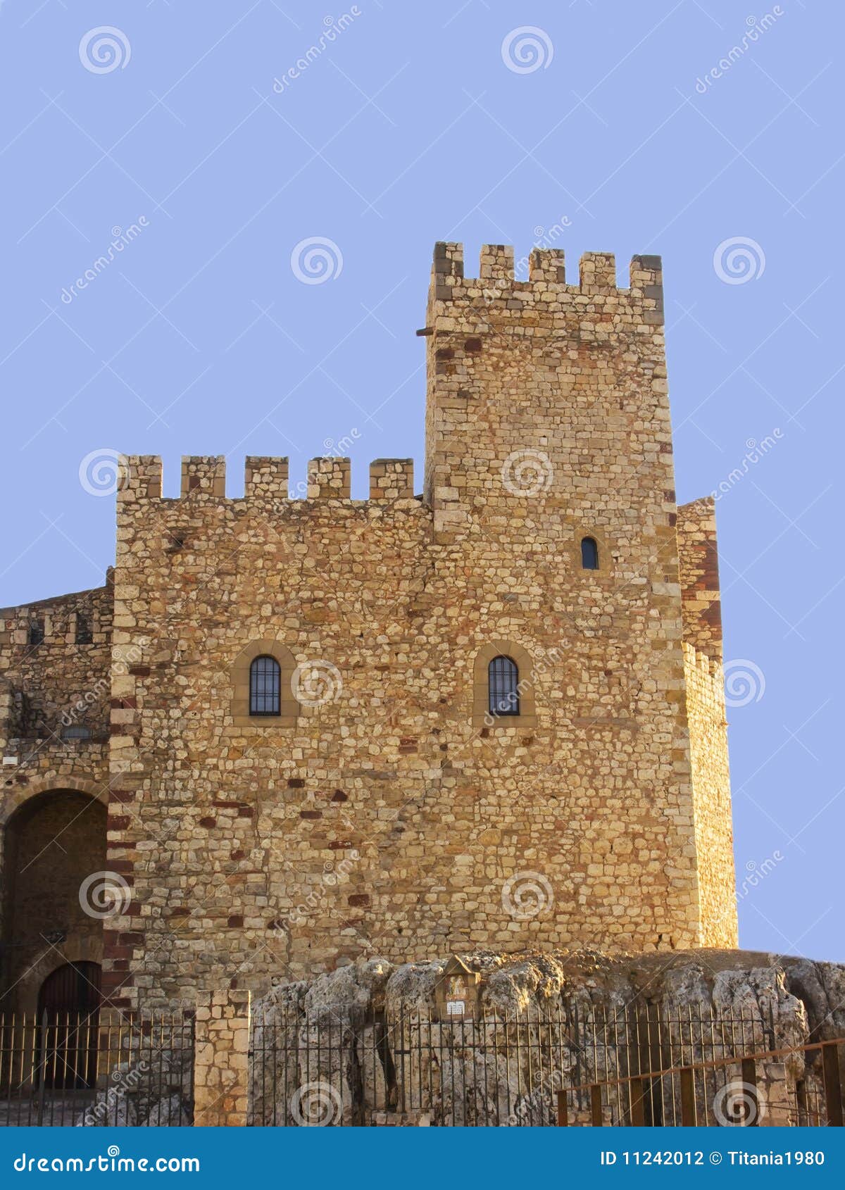 Little castle stock photo. Image of landscape, little - 11242012