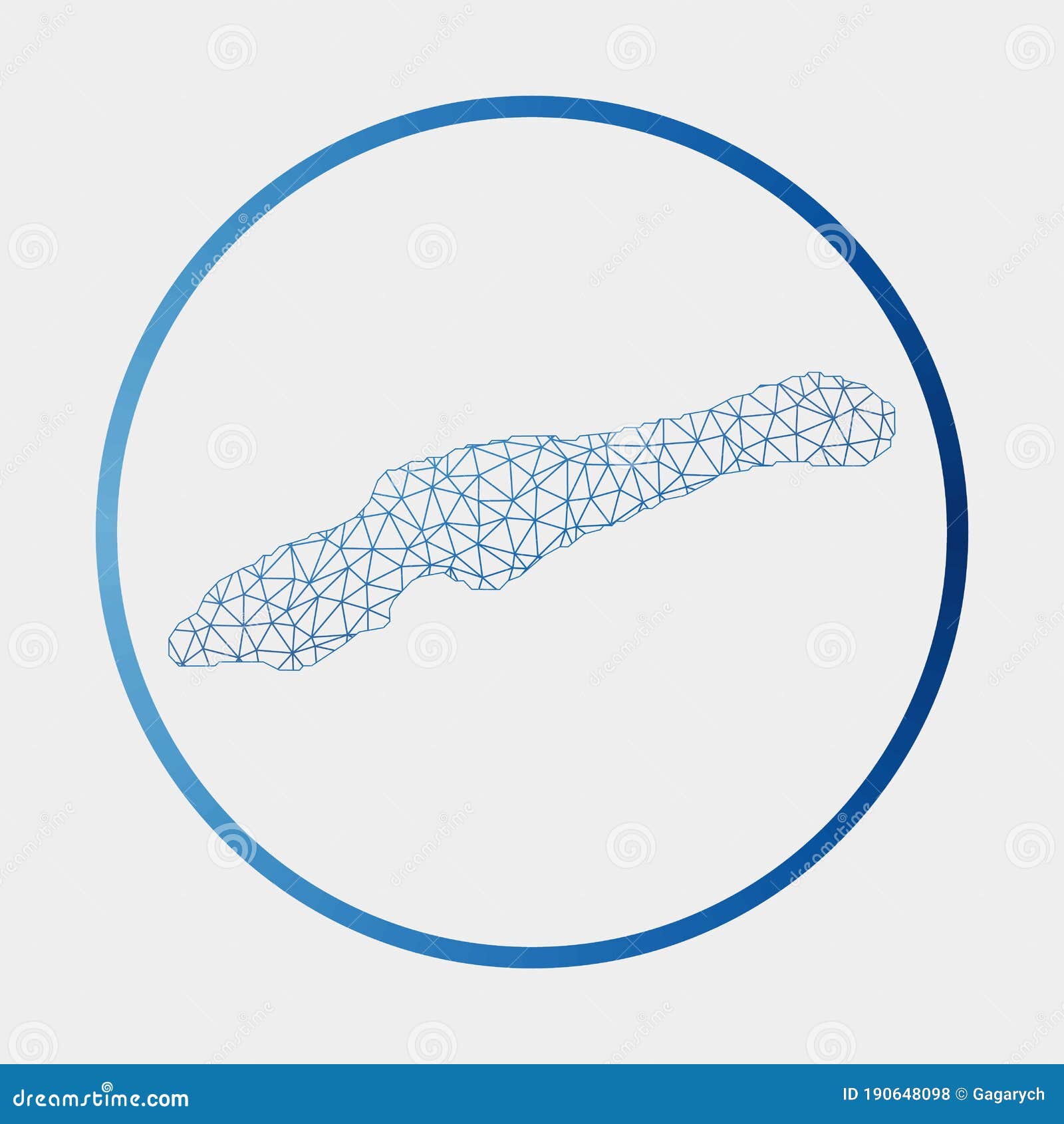 Little Cayman icon. stock vector. Illustration of card - 190648098