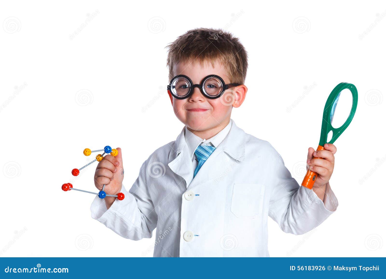 Little chemist stock photo. Image of child, experiment - 56183926