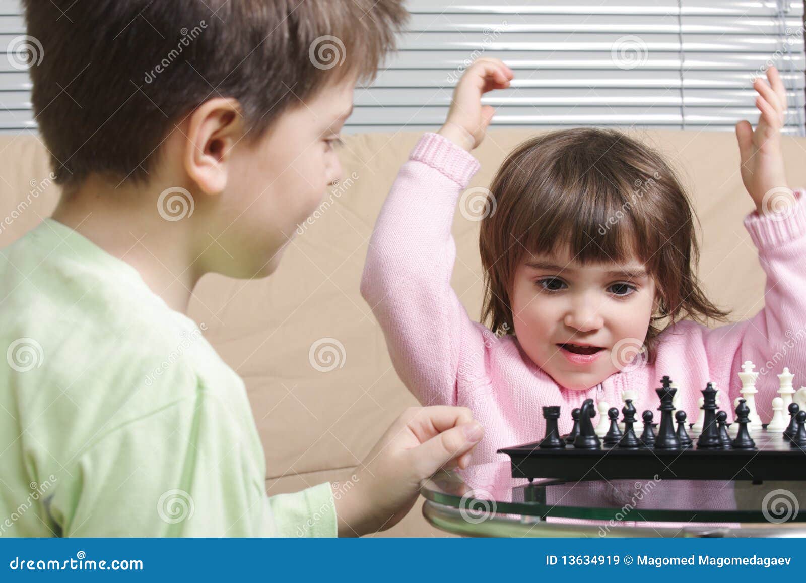 Little chess winner stock image. Image of caucasian, leisure - 13634919
