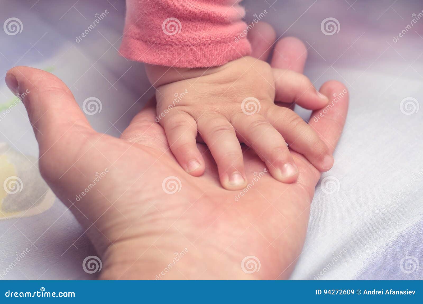 A Little Child`s Hand with Parent`s Hand Stock Image - Image of adult ...