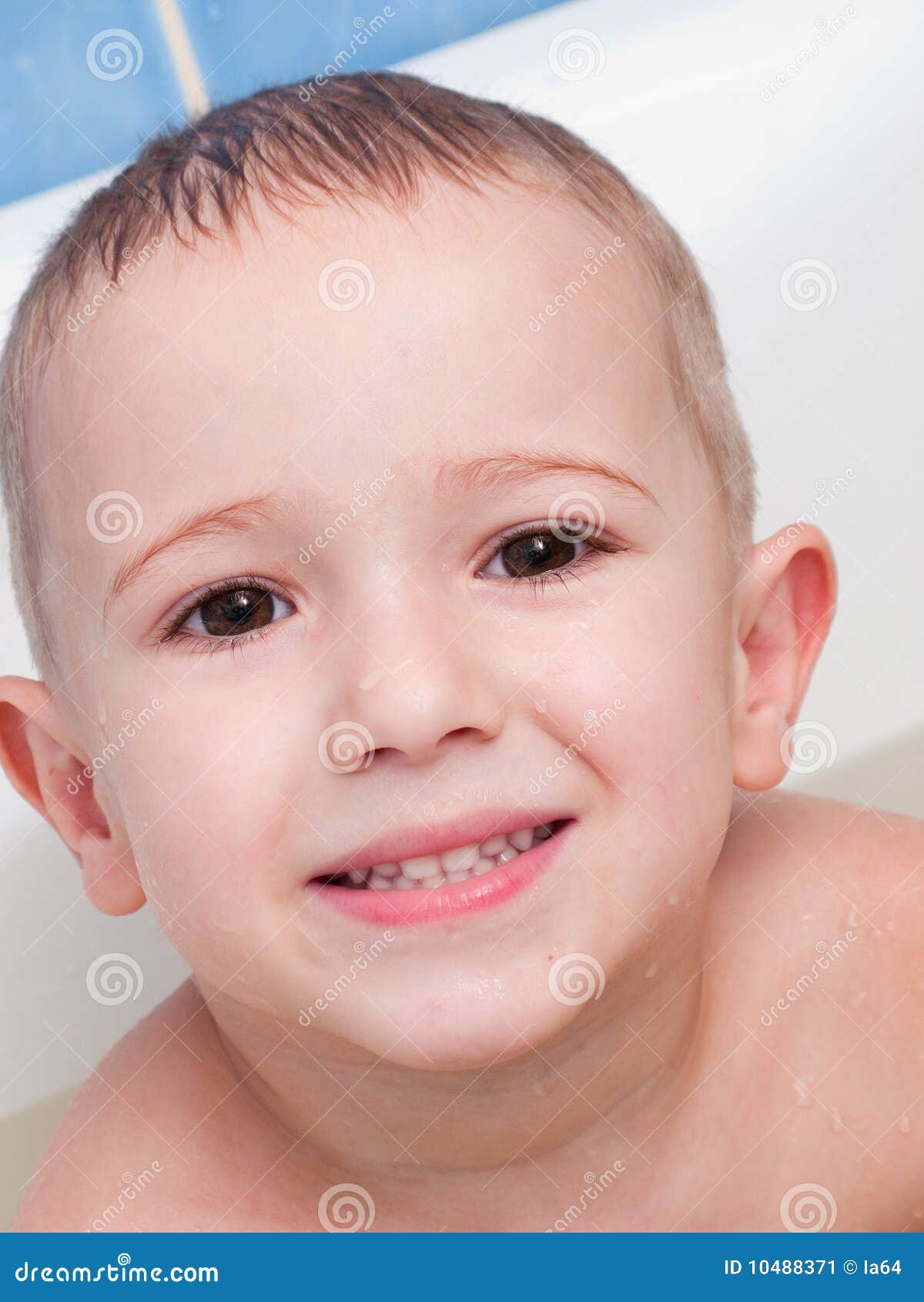 Little child smiling stock image. Image of face, color - 10488371