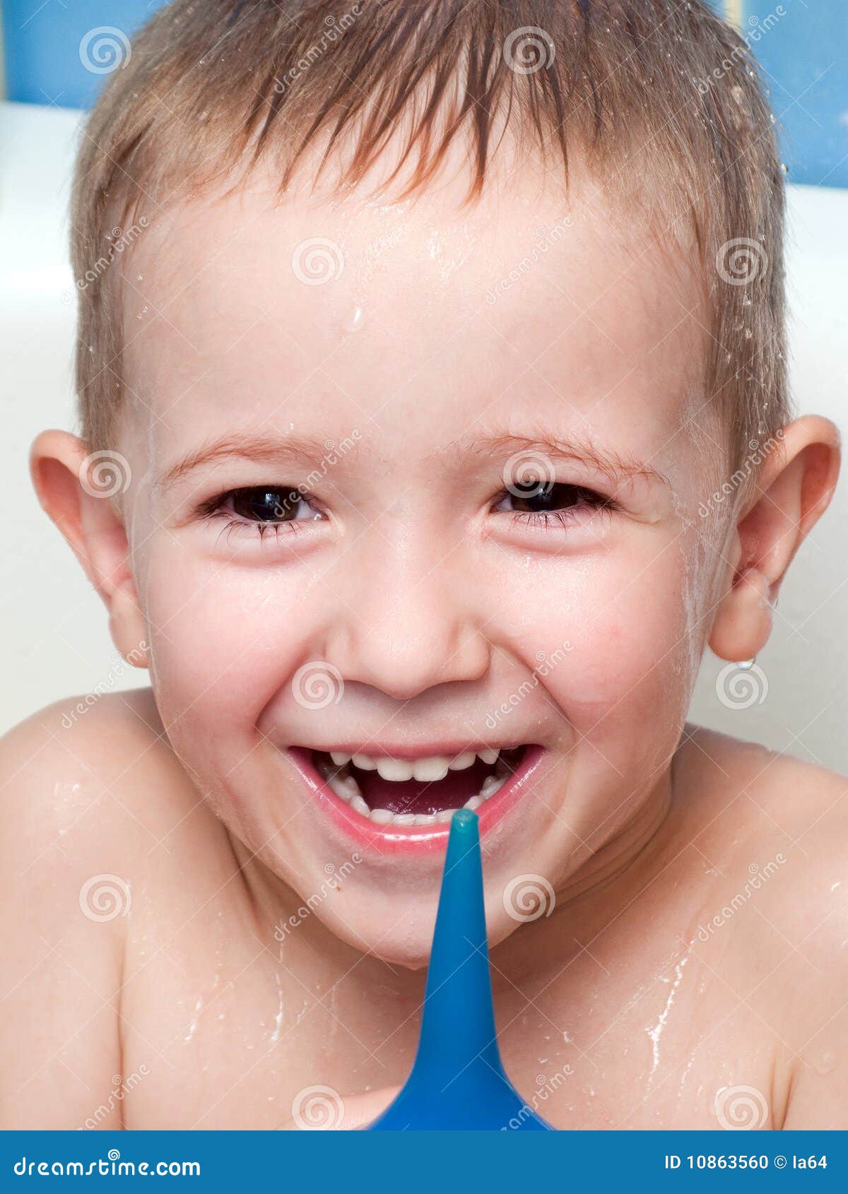 Little child smiling stock photo. Image of portrait, offspring - 10863560