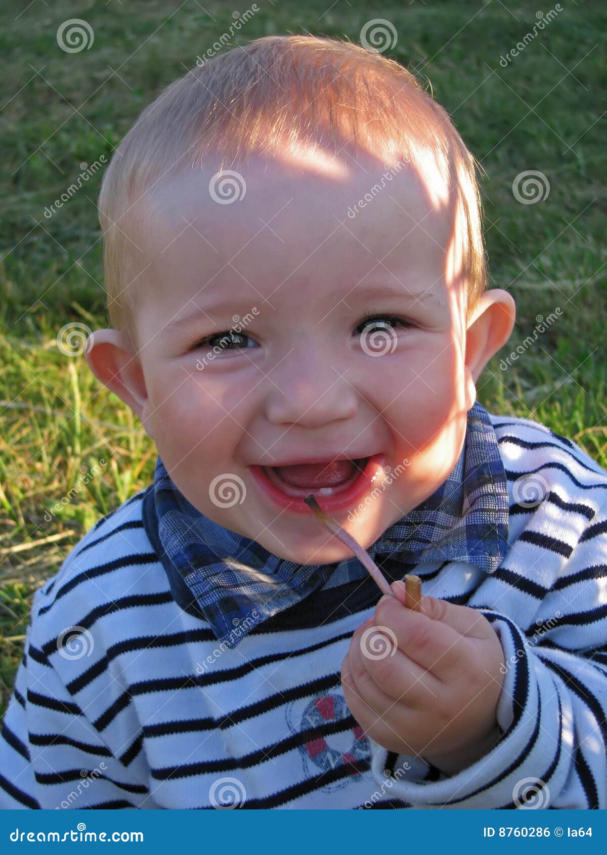 Little child smiling stock photo. Image of male, nature - 8760286
