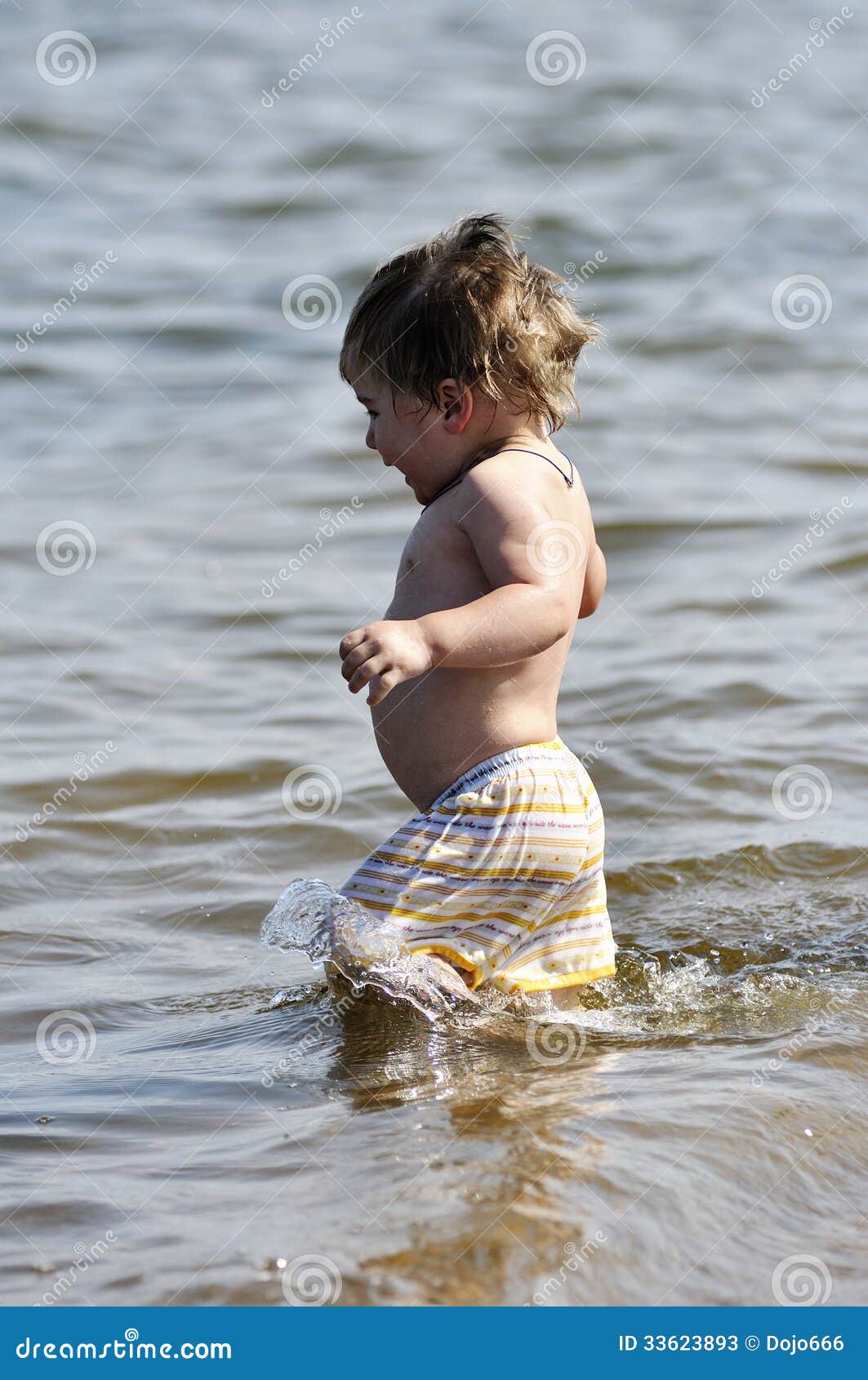 Little Child Wants To Enter into Water Stock Image - Image of happiness ... Little Child Wants To Enter into Water Stock Image - Image of happiness ...