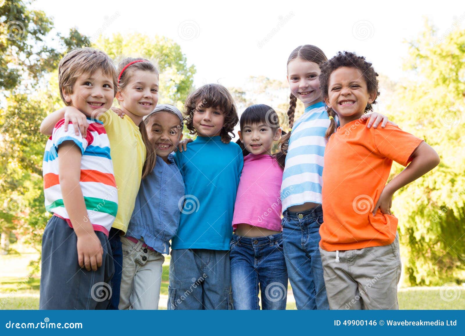 Little Children Smiling at Camera Stock Photo - Image of chinese ...