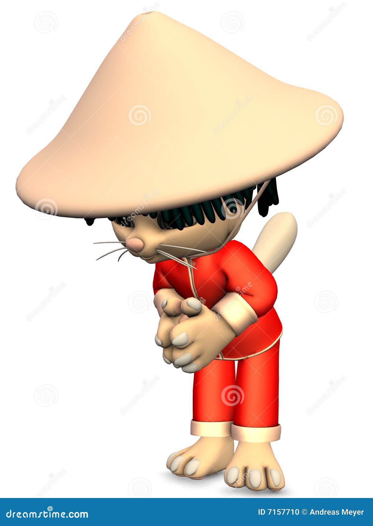 Little China-Toon Figure stock illustration. Illustration of china ...