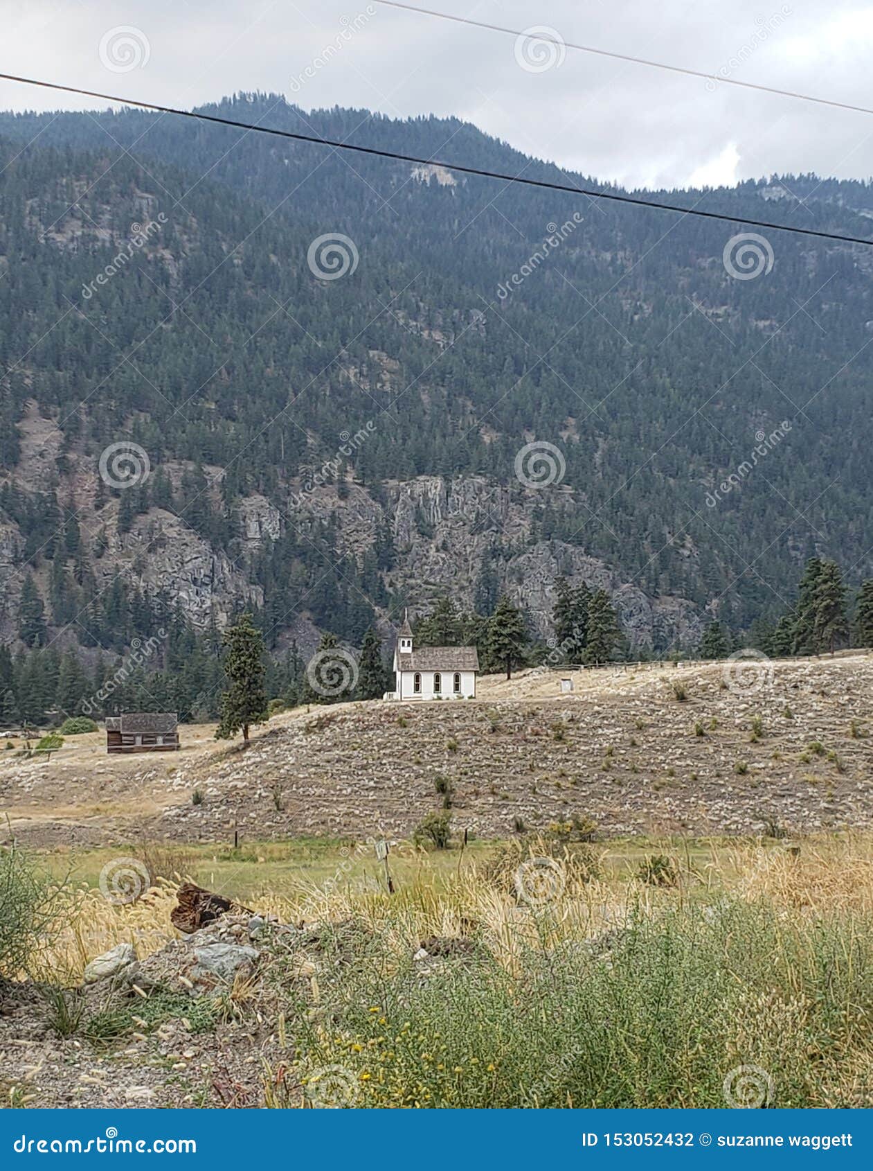 Little Chruch stock photo. Image of mountains, little - 153052432