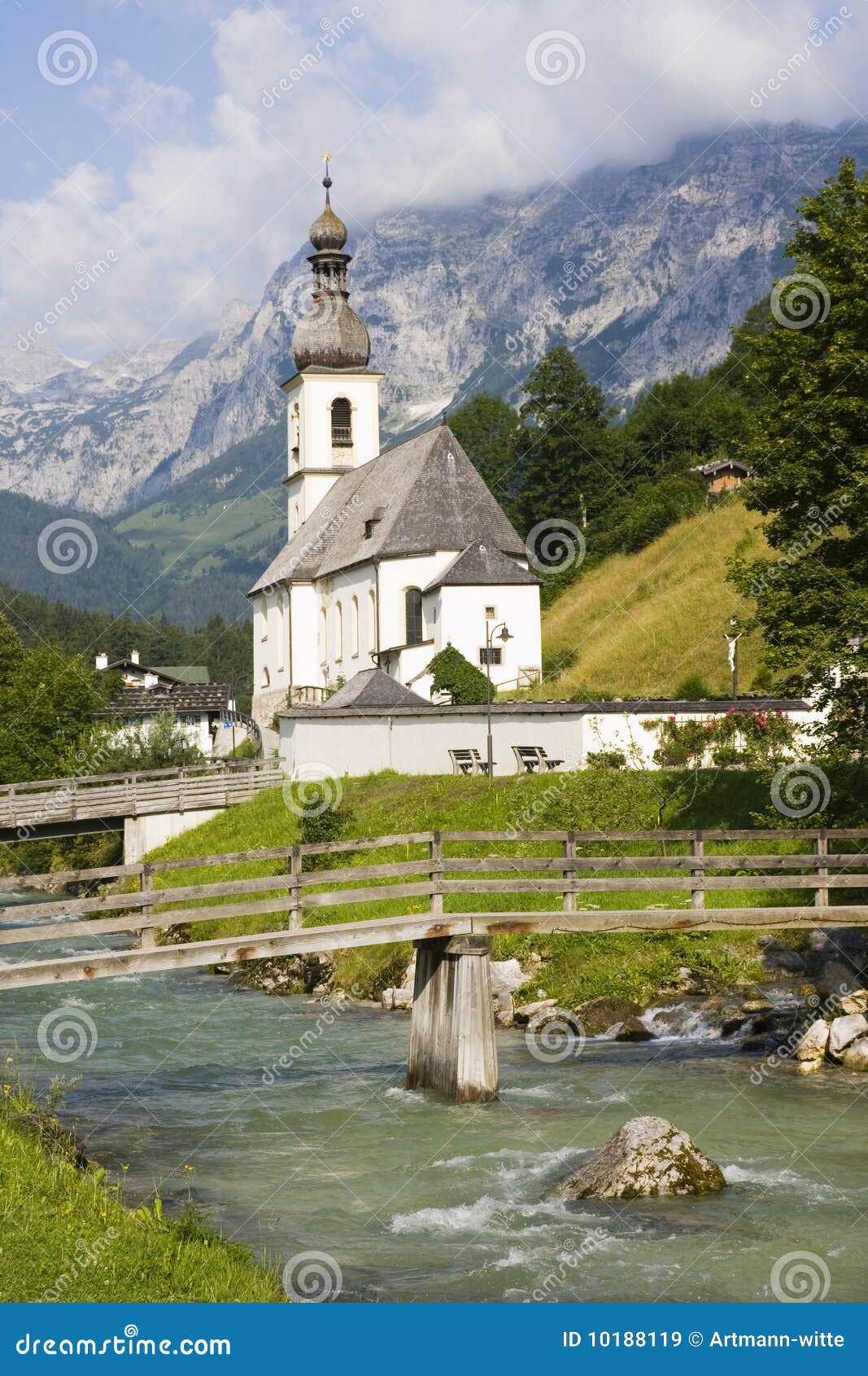 Little church in the alps stock image. Image of alps - 10188119