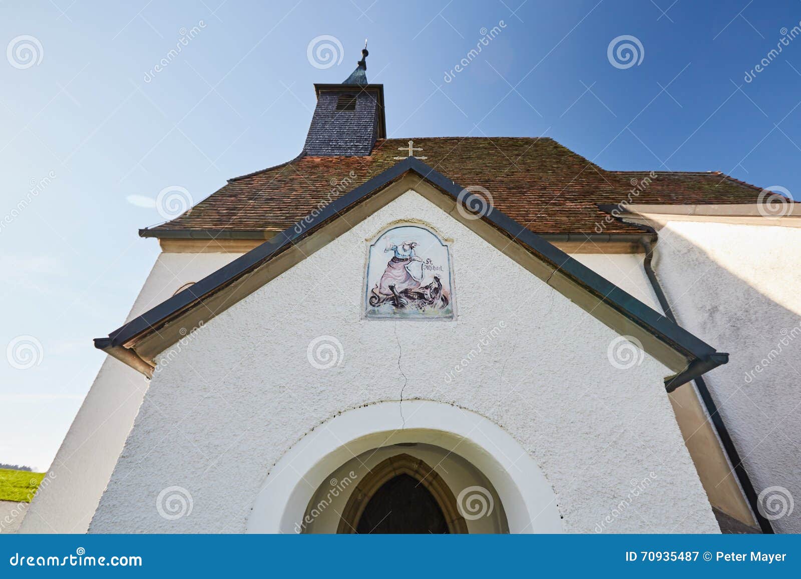 Little Church in the Countryside Stock Image - Image of country ...