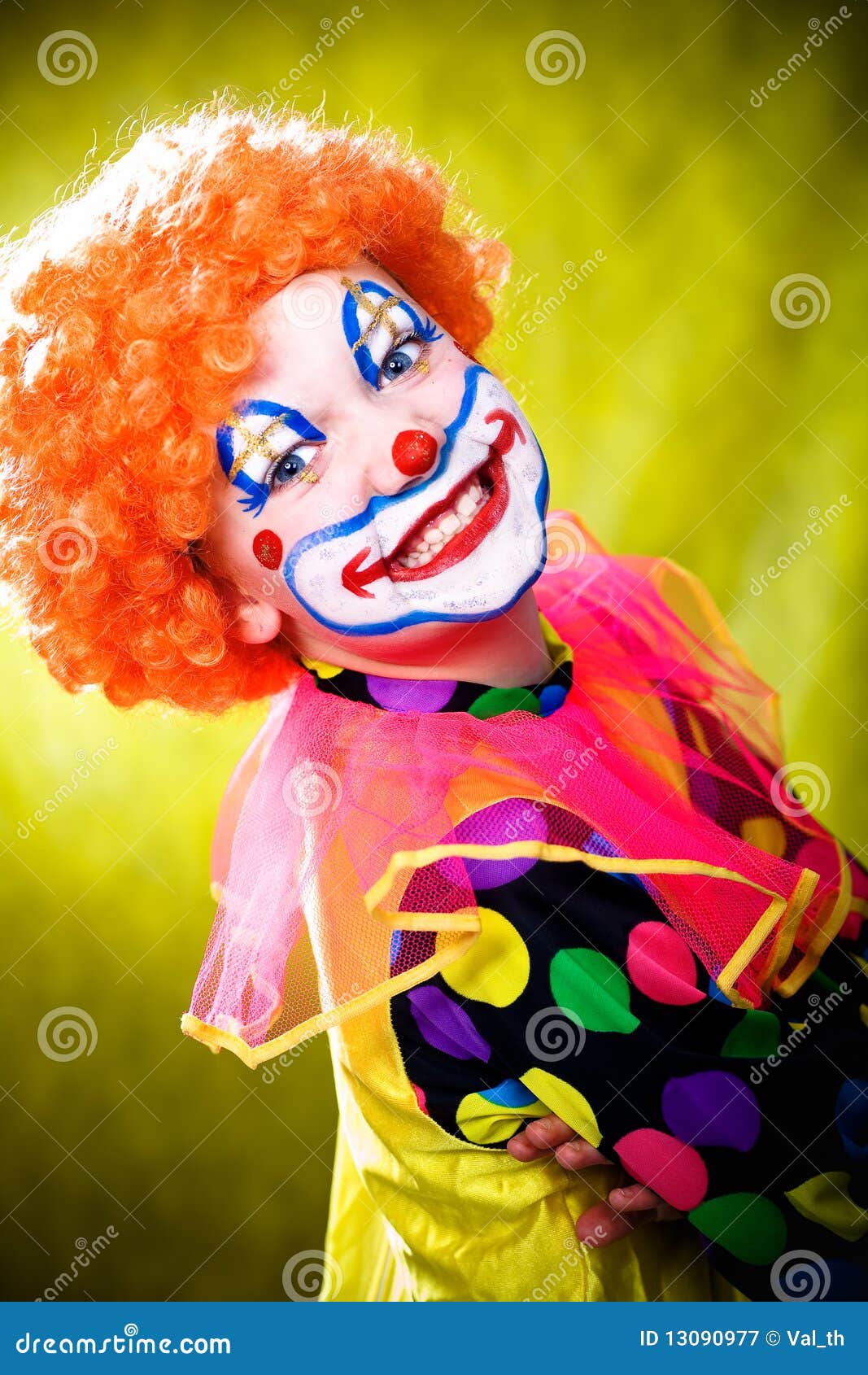 Little clown stock image. Image of party, clown, circus - 13090977