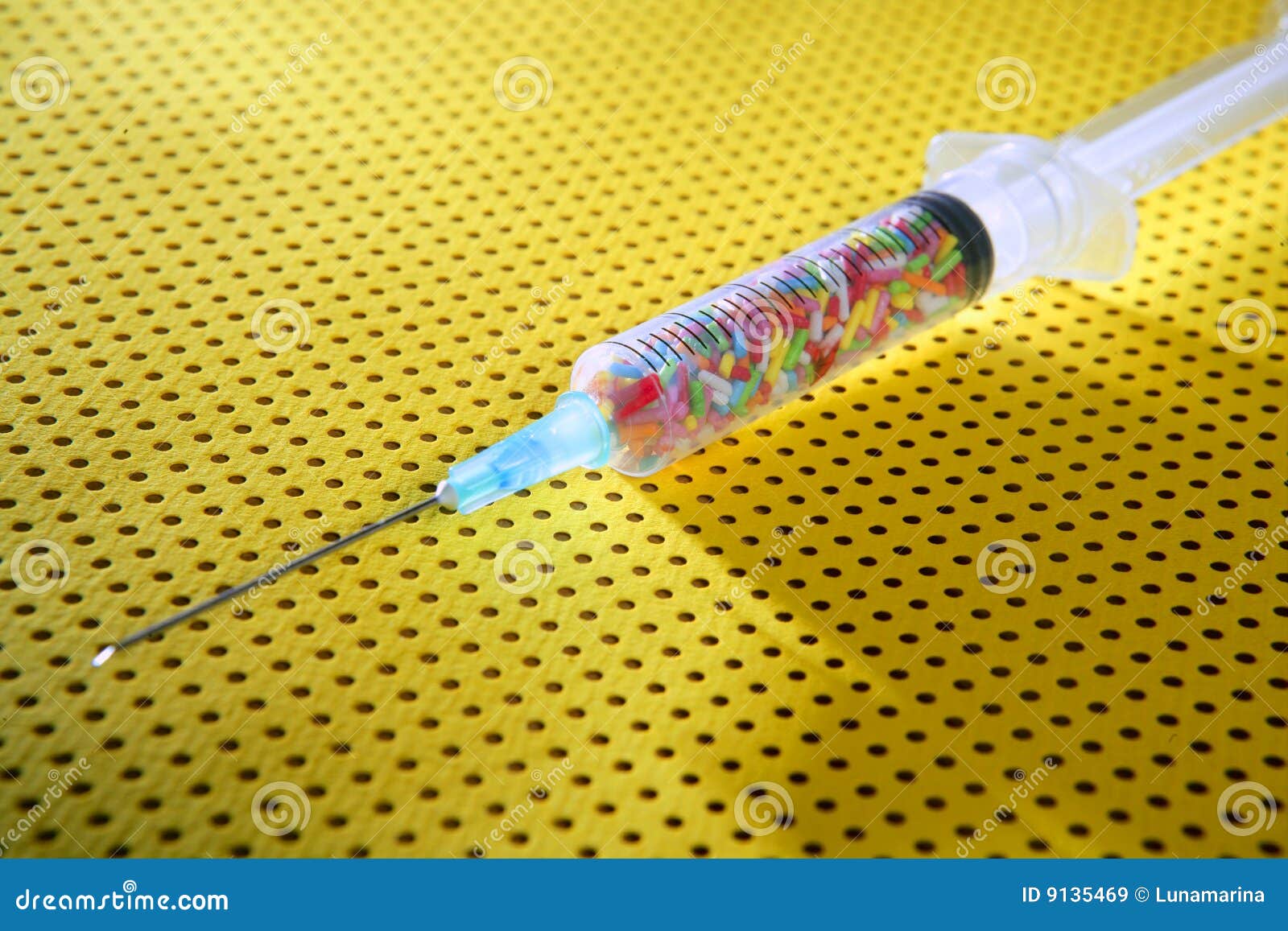 Little Colorful Candy Syringe Stock Image - Image of instrument ...