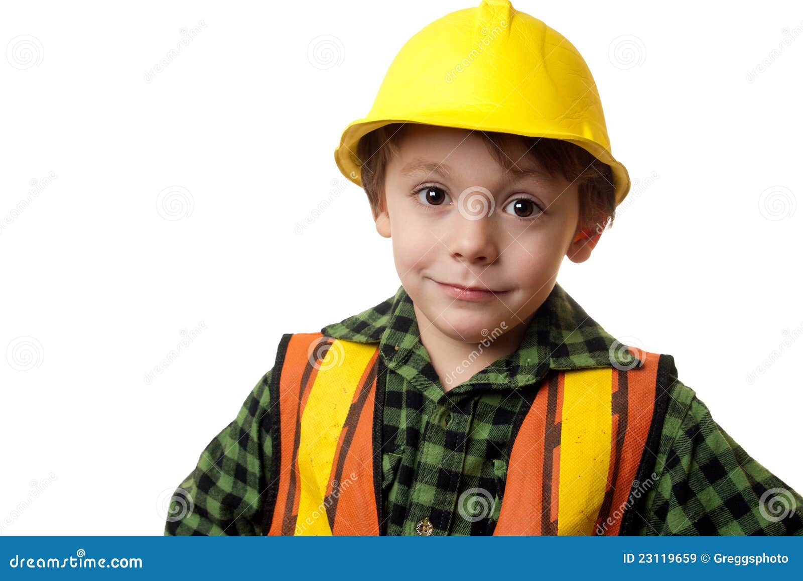 Little construction worker stock image. Image of industry - 23119659