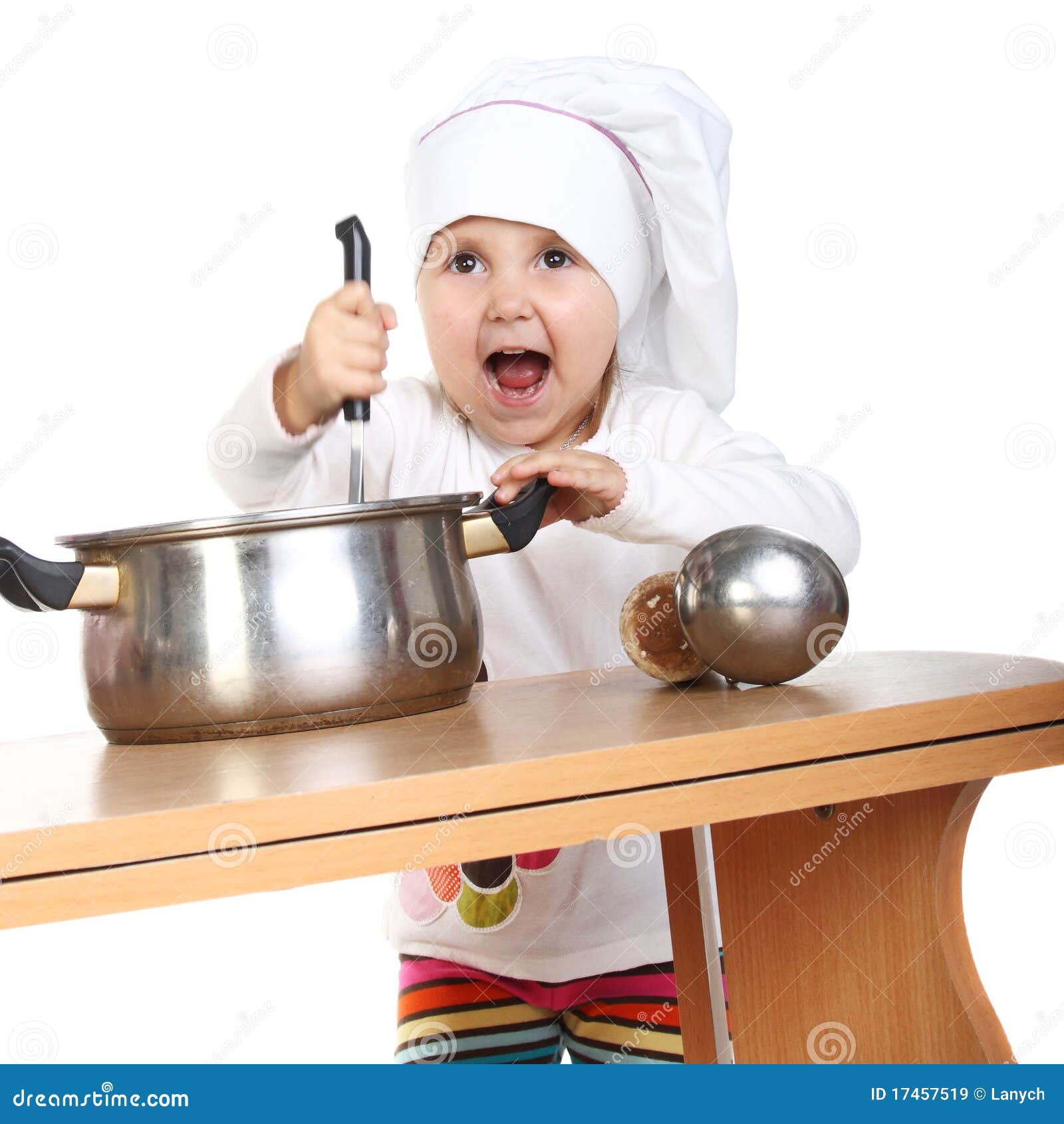 Little cook stock image. Image of healthy, emotions, cook - 17457519