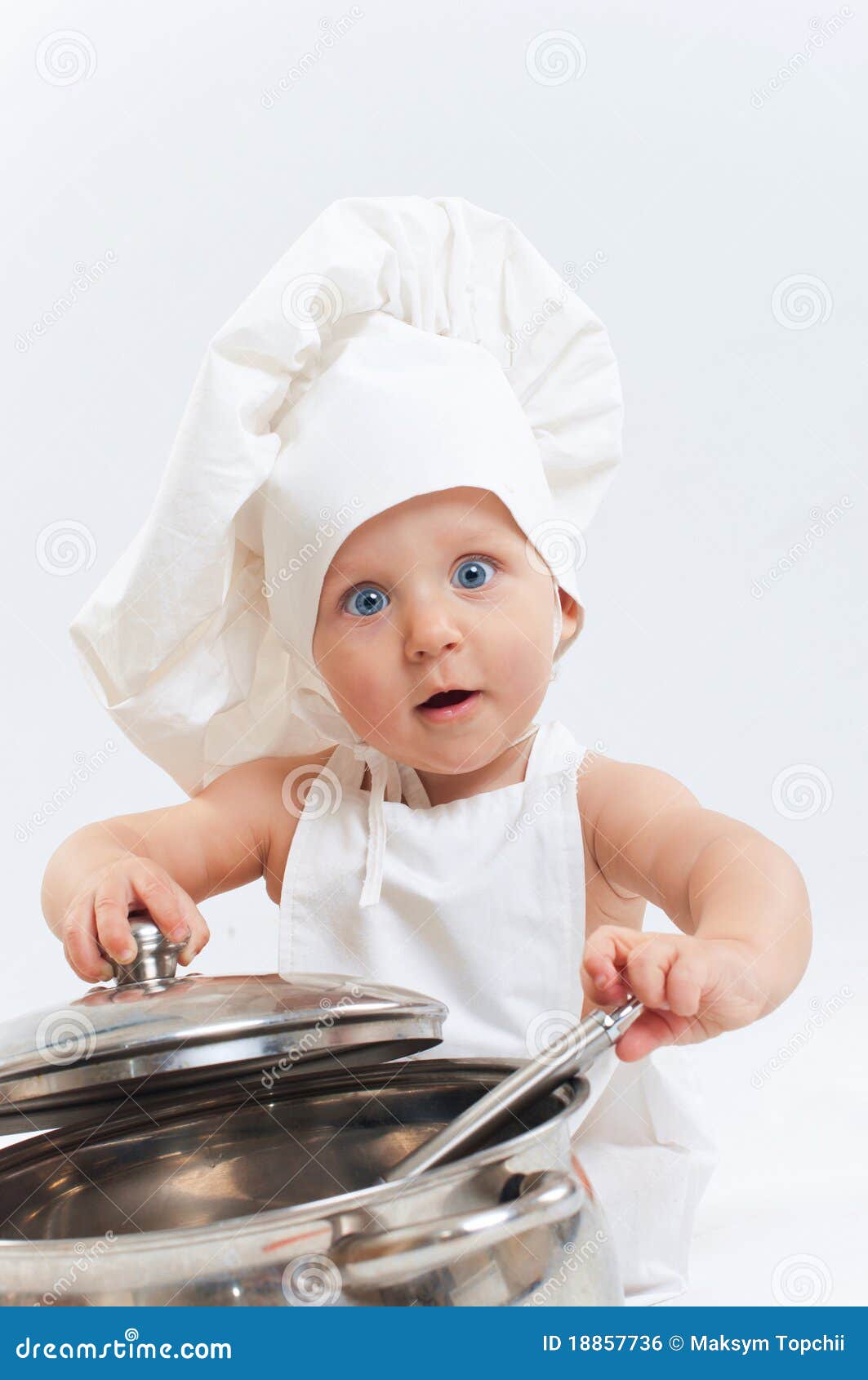 Little cook. stock photo. Image of baby, cooking, diet - 18857736