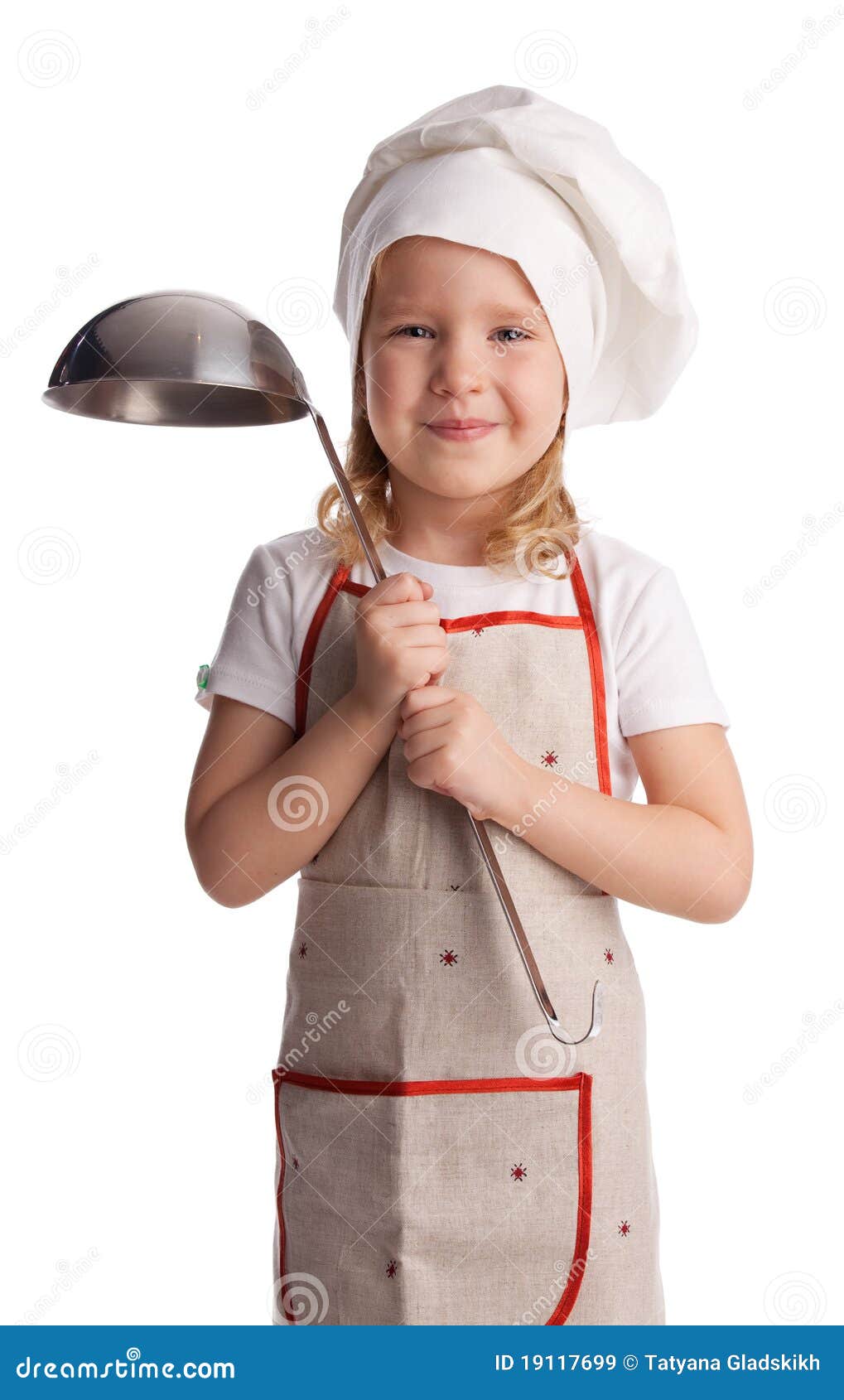 Little cook stock image. Image of cute, person, looking - 19117699