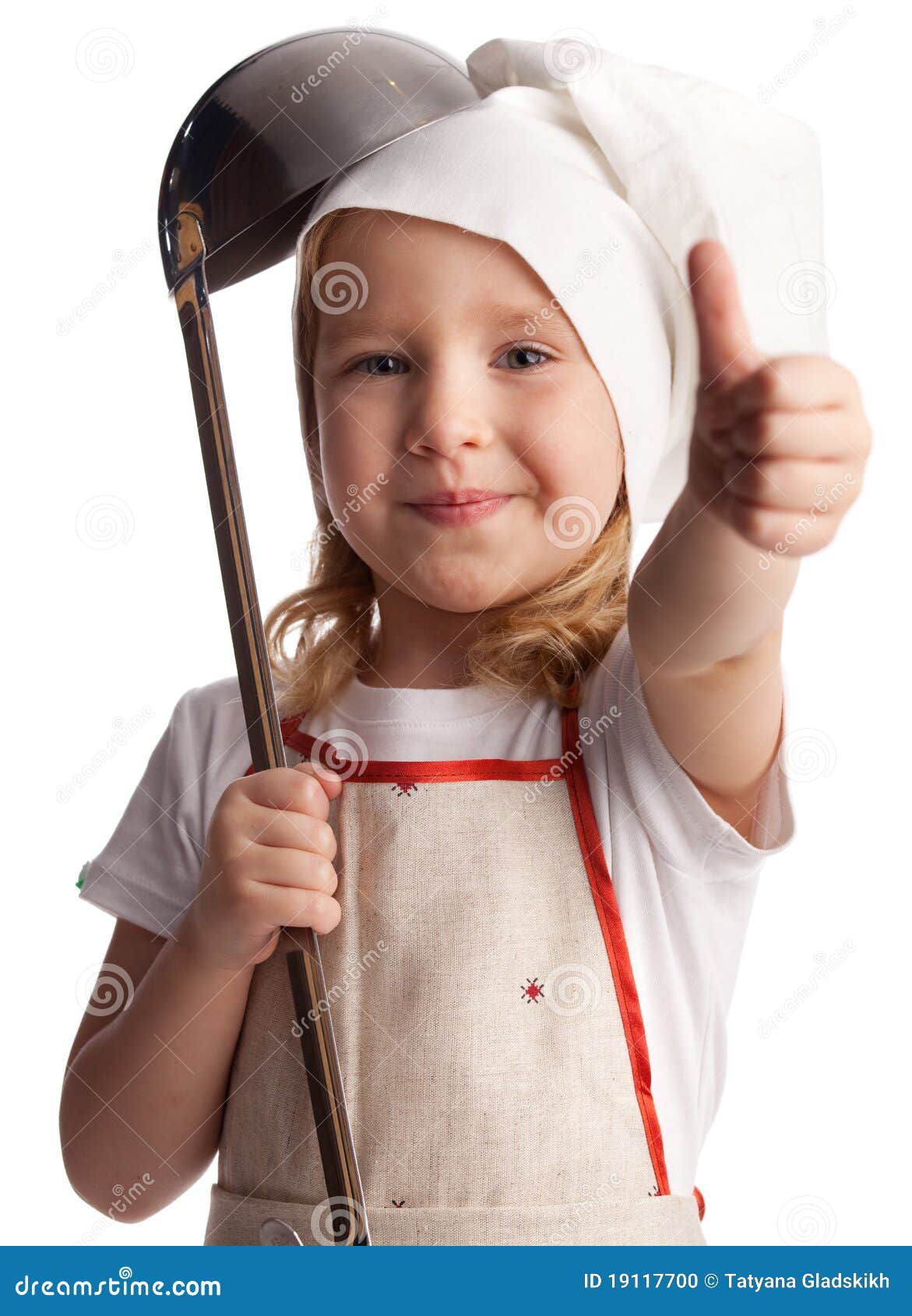 Little cook stock photo. Image of utensils, apron, years - 19117700