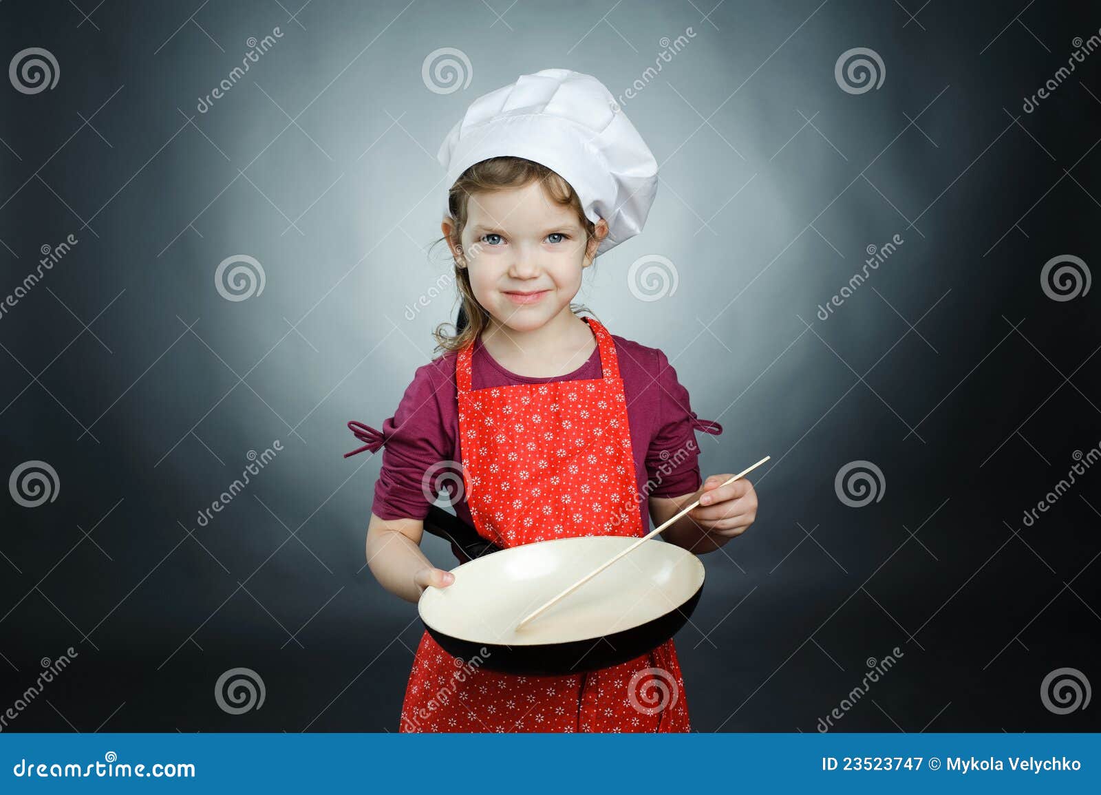 Little cook stock image. Image of caucasian, cooking - 23523747