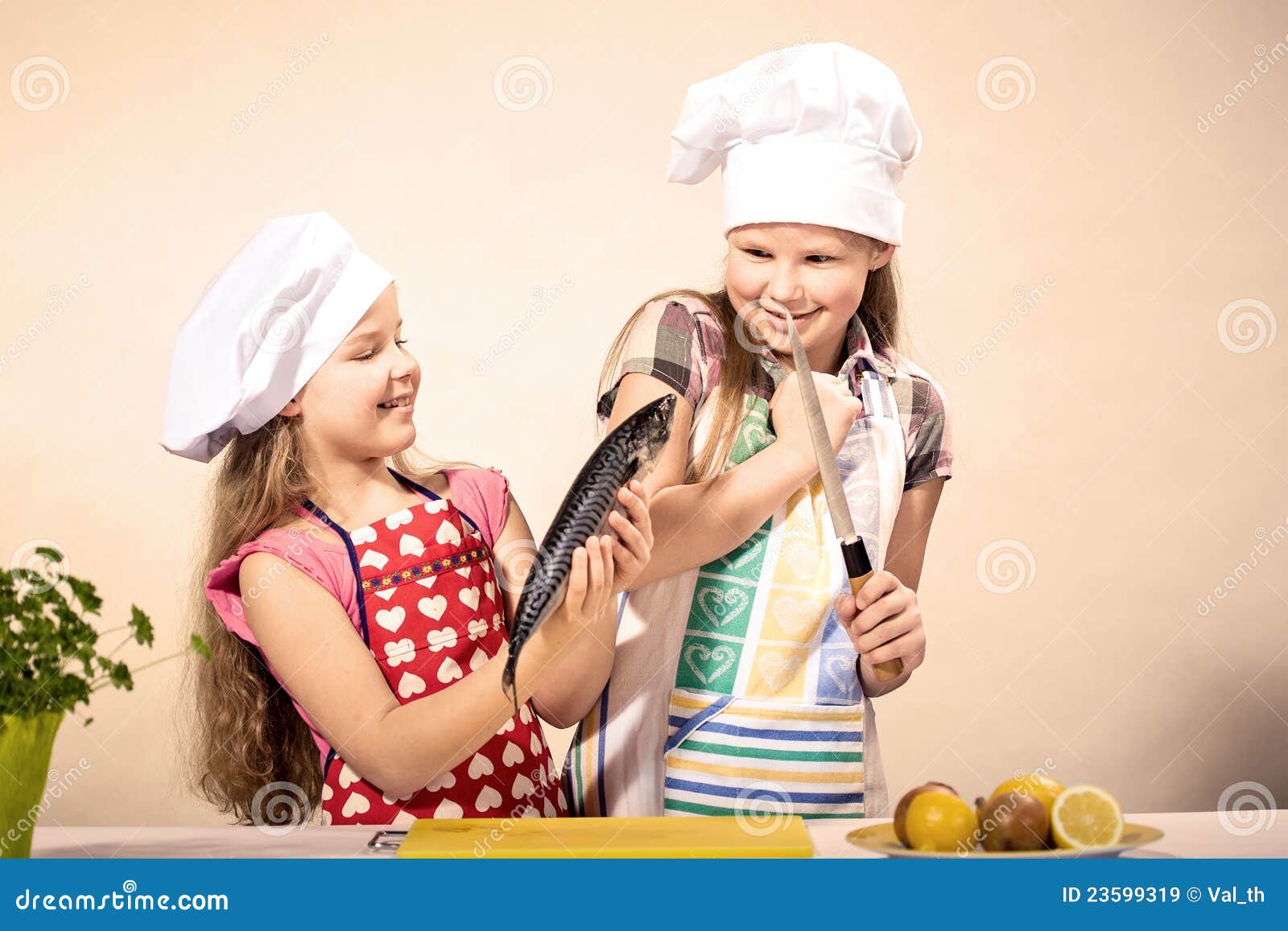 Little cook stock image. Image of home, domestic, female - 23599319