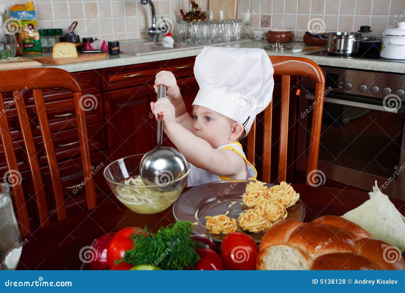 Little cook stock photo. Image of children, fruits, babies - 5138128