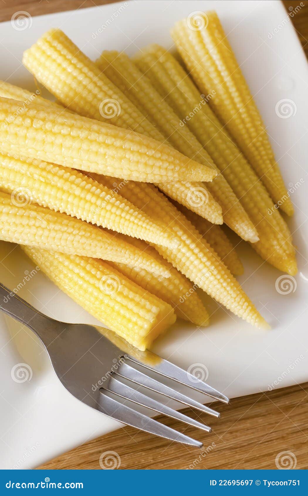 Little corn stock image. Image of full, nutritious, corn - 22695697