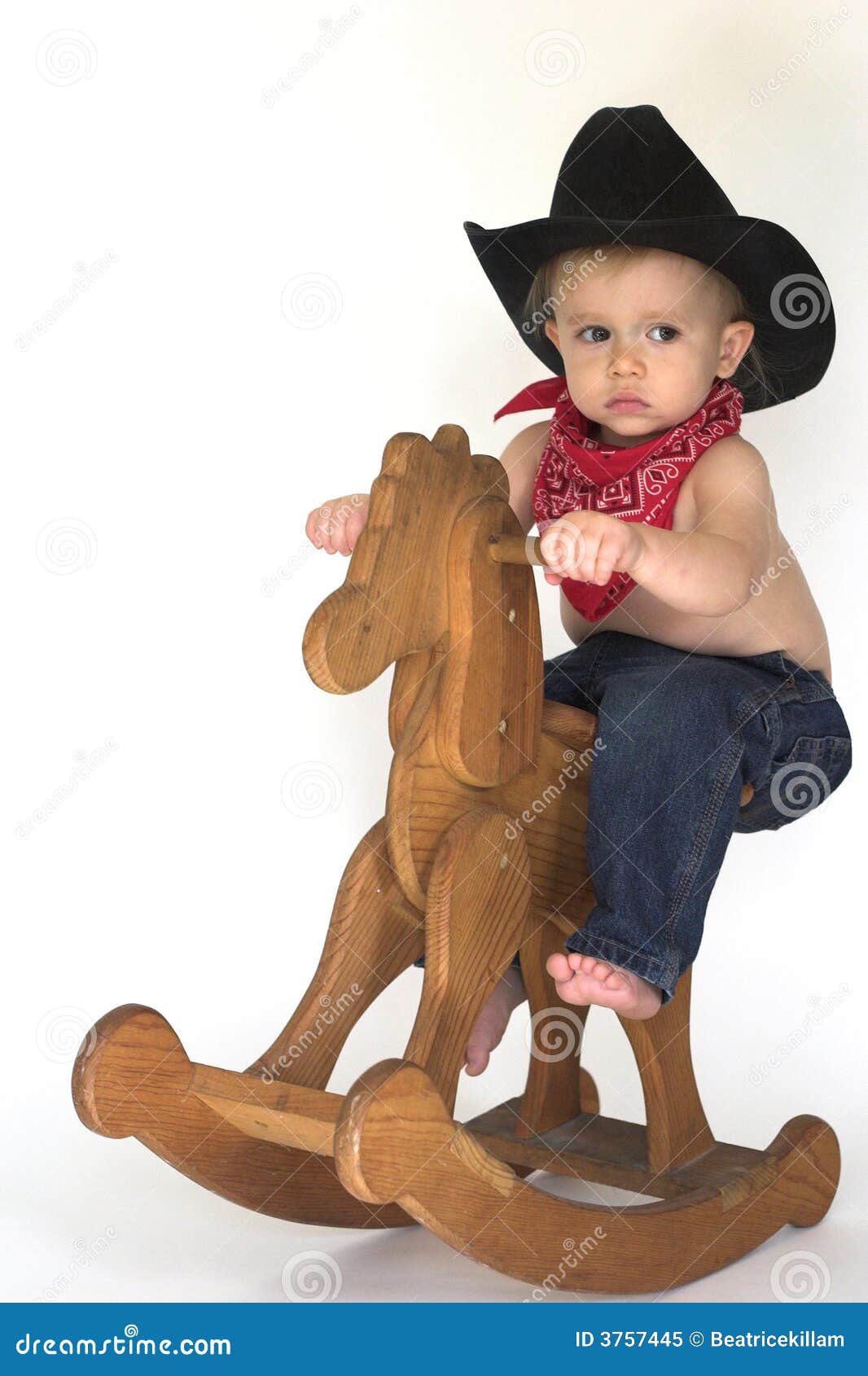 Little Cowboy stock image. Image of handsome, healthy - 3757445