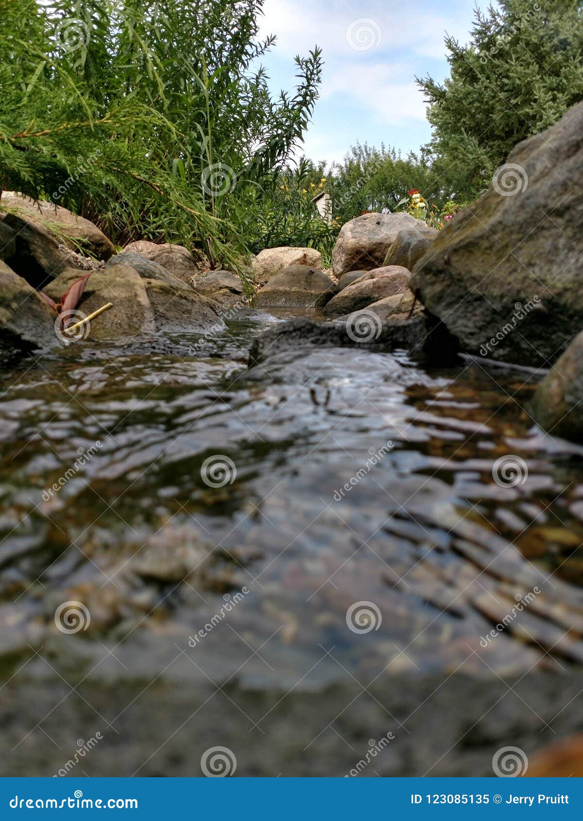 Little Running Water stock image. Image of view, little - 123085135