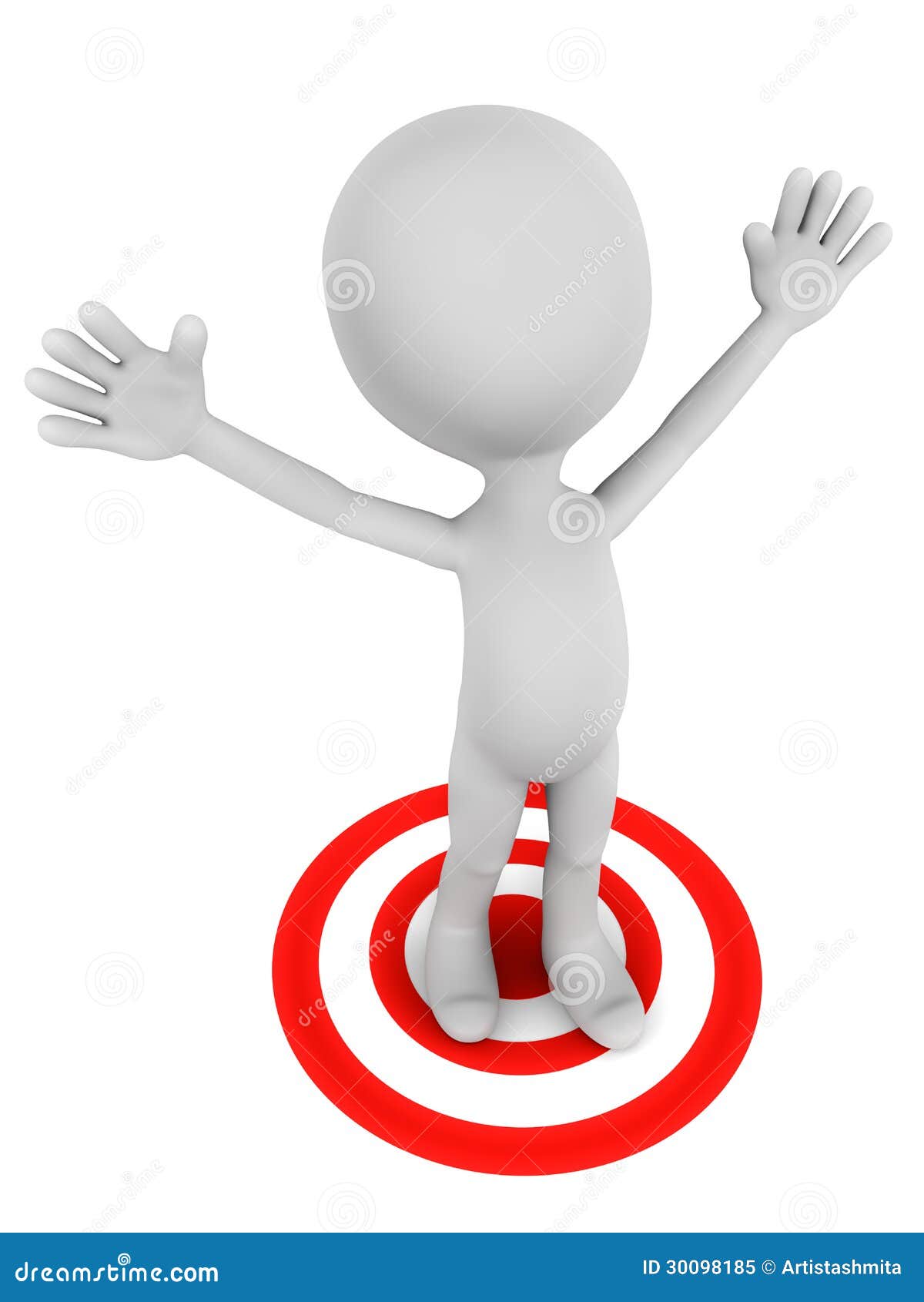 Got the target stock illustration. Illustration of white - 30098185