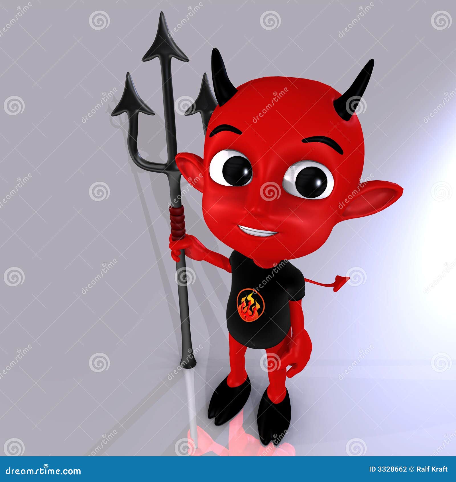 Little Devil #04 stock illustration. Illustration of computer - 3328662