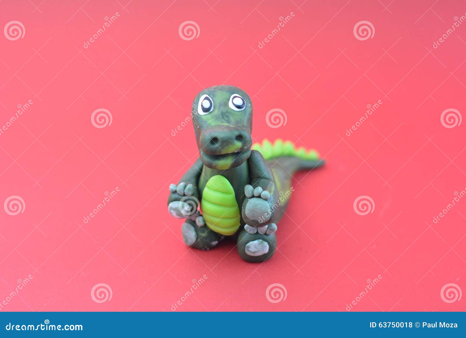 Little dinosaur of cake. stock photo. Image of green - 63750018