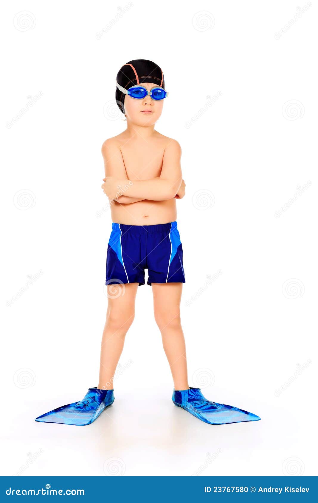Little diver stock photo. Image of childhood, leisure - 23767580