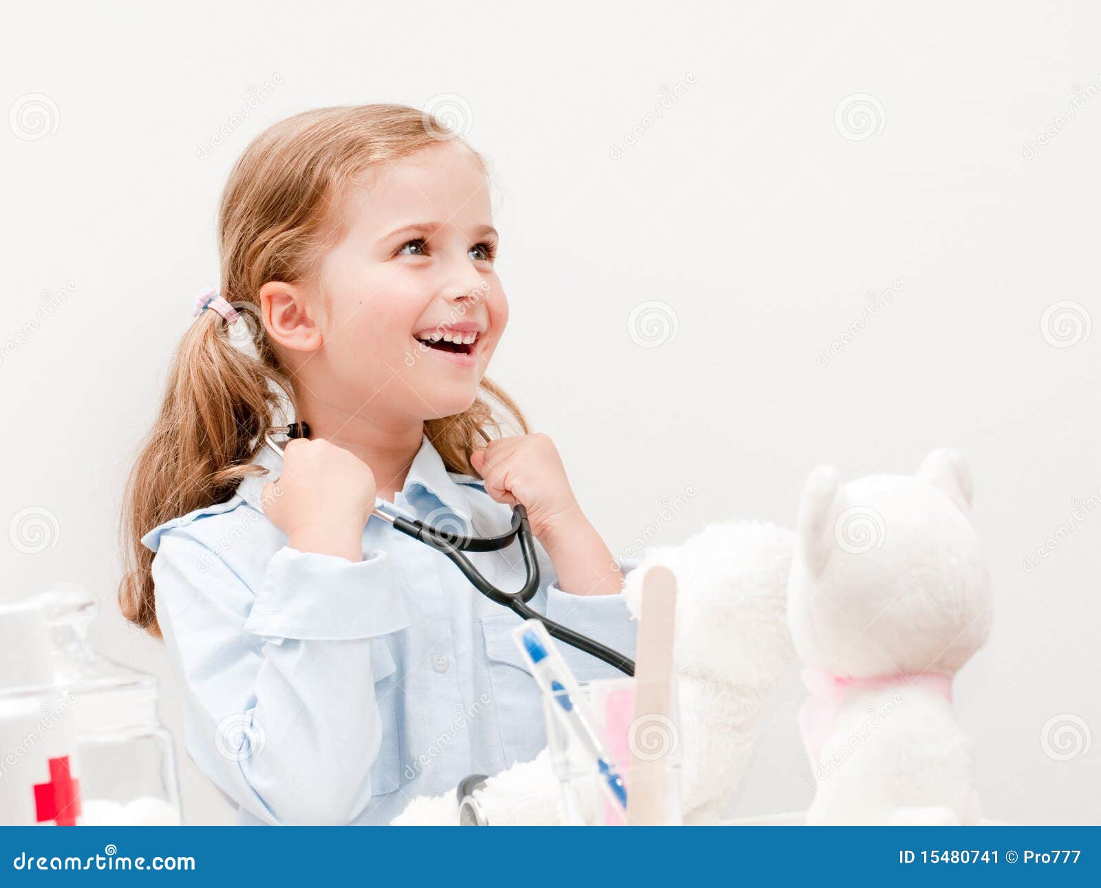 Little doctor stock image. Image of medicine, disease - 15480741