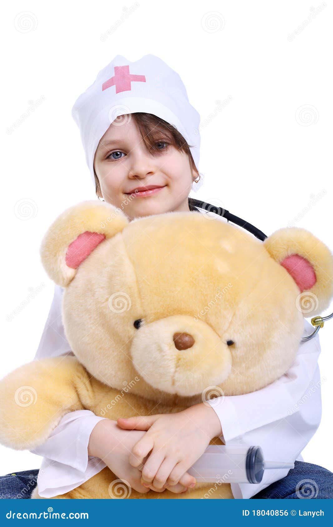 Little doctor stock photo. Image of adorable, healthy - 18040856